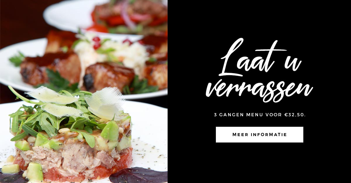 Verrassingsmenu speciaal samensteld door onze chefkok • Angie's Kitchen